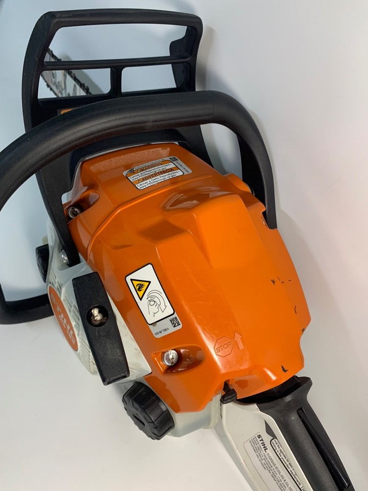 Stihl Ms162 Gas Powered Chainsaw 16" Bar ~ Starts Up Well & Runs Strong ...