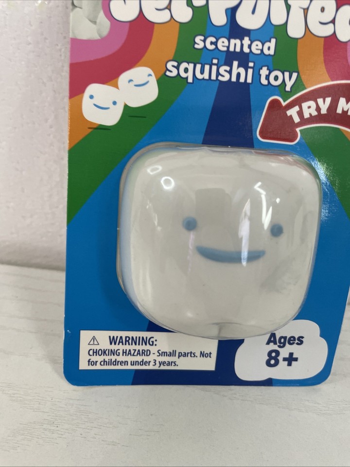 JET PUFFED MARSHMALLOW SCENTED Squishi Viral TikTok Toy Squishy | eBay