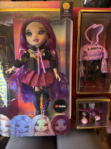 Rainbow High EMI VANDA Doll Series 3 Orchid Purple 2021 NIB | eBay