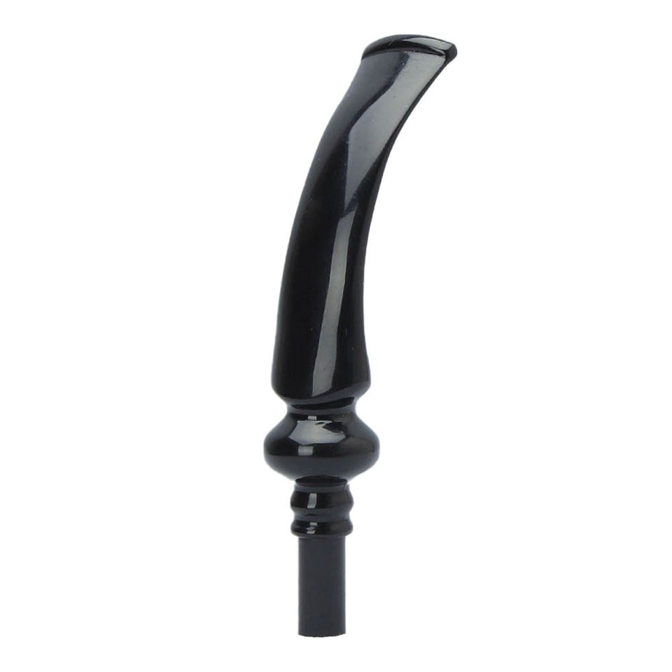 3mm Curved Pipe Stem Acrylic Stem Mouthpiece Replacement For Tobacco ...