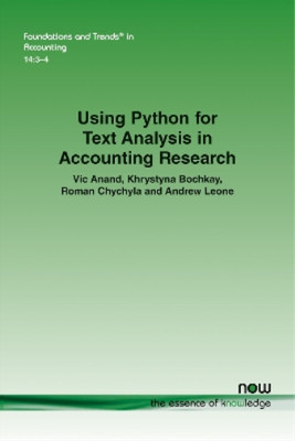 Andrew Leone Vic Anand Khrystyna Boc Using Python for Text Analysis in (Poche) | eBay