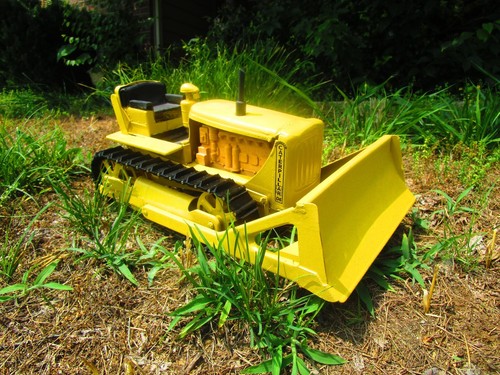 Vintage 1950s Doepke Model Toys Ohio 15" D6 Steel Caterpillar Bulldozer ...