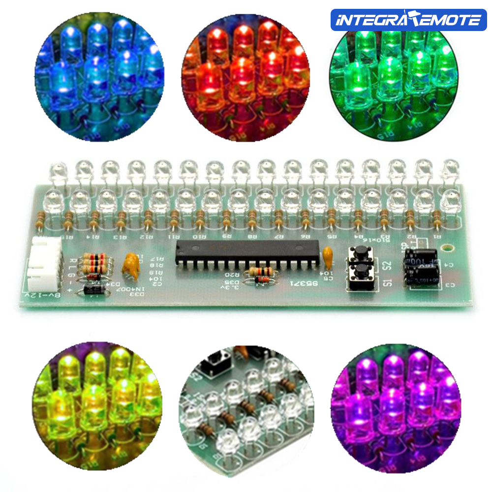 MCU Adjustable LED Pattern MCU Adjustable Display Pattern LED VU Meter ...