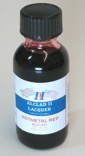 Alclad II Lacquers Hot Metal Red 1 Oz ALC411 for sale online | eBay