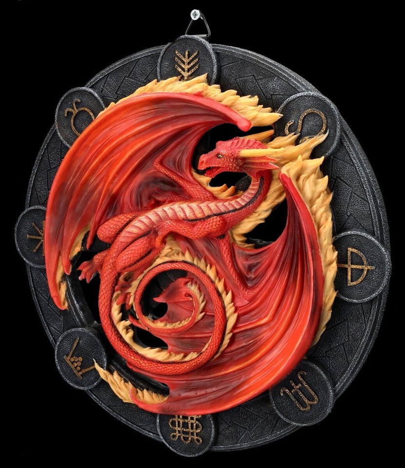 Rilievo Parete - Drago Beltane By Anne Stokes - Dragon Decorazione | eBay