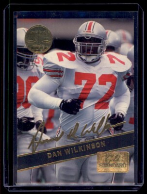 1994 Gold Standard Signature Rookies Dan Wilkinson 045704 Bengals #GS17 ...