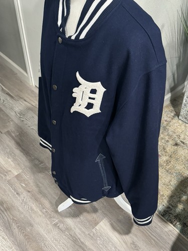 Great Vintage wool quilted Detroit Tigers varsity letterman jacket. | eBay