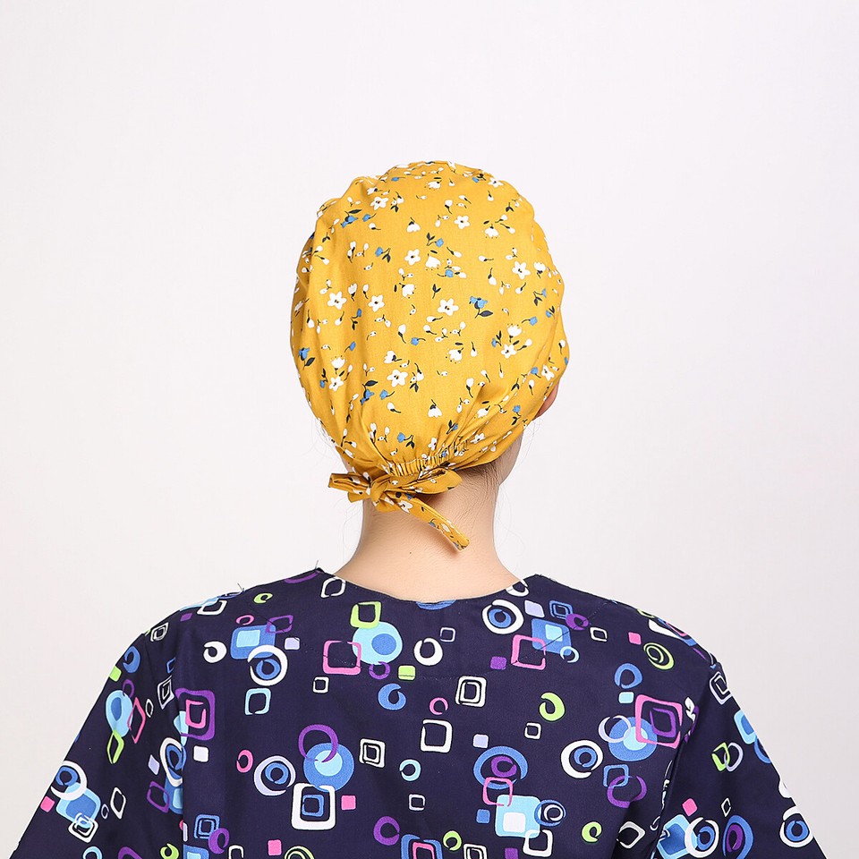 Medical Cap Doctor Surgical Hat Work Scrub Clean Nurse Head Cover ...