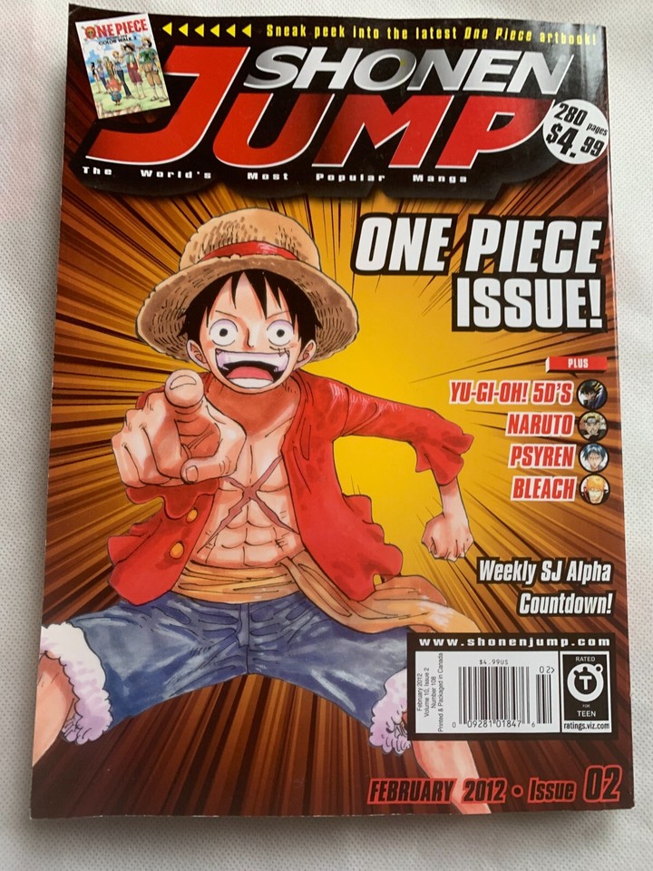 Shonen Jump Magazine 2004 to 2012 Back Issues USA Edition You Pick | eBay