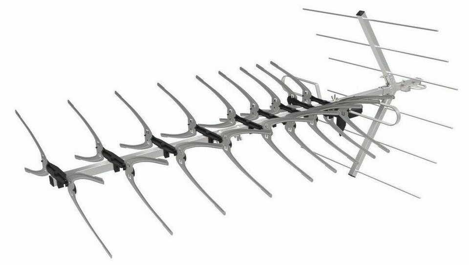 Freeview TV Aerial Full 48 Install Kit 5G Outdoor & Indoor Digi HD 4k ...