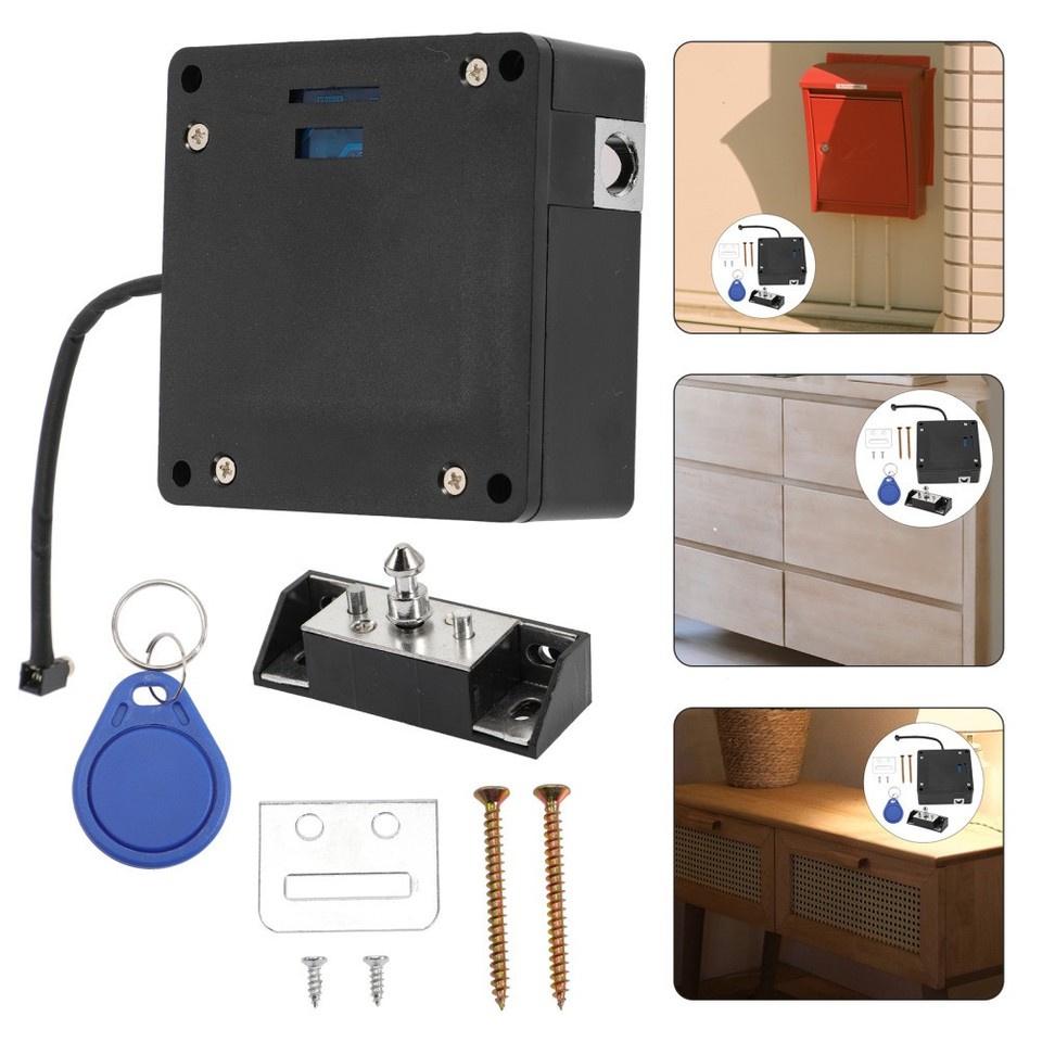 Invisible Electronic Lock Hidden Lock for Cabinet Drawer Doors | eBay UK