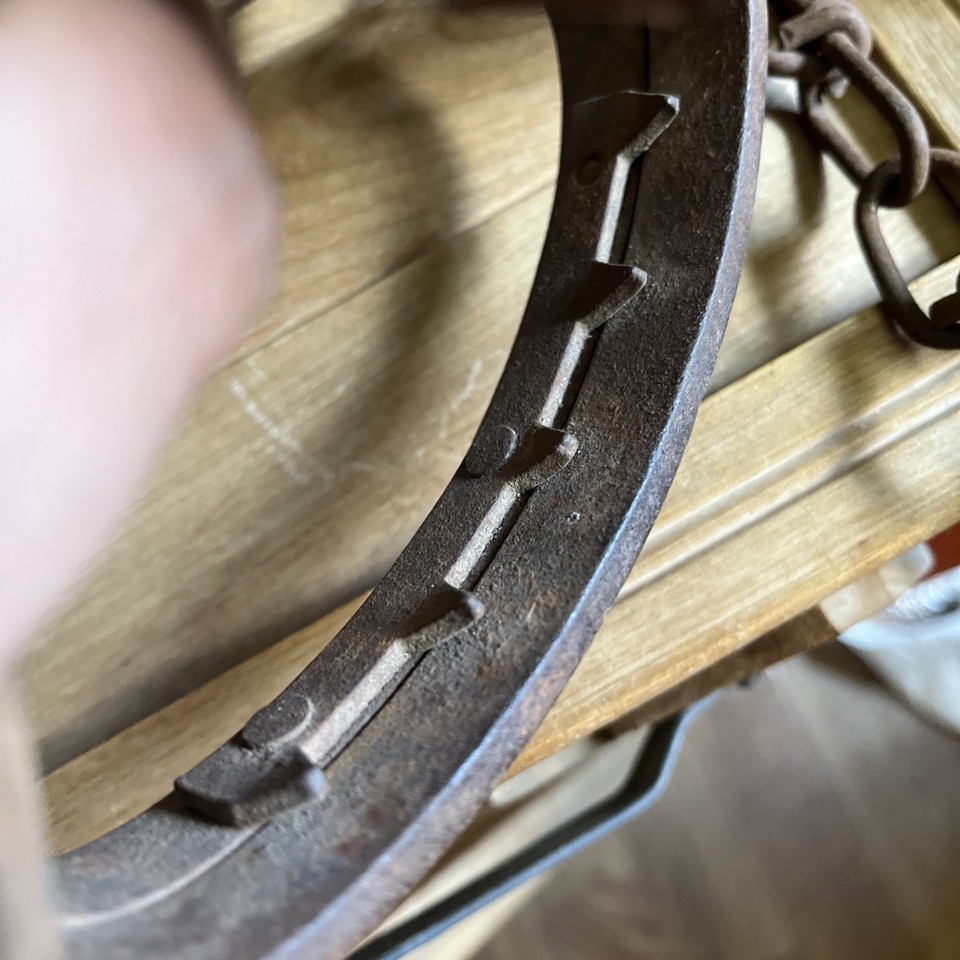 Animal trap double spring jump trap teeth unmarked large | eBay