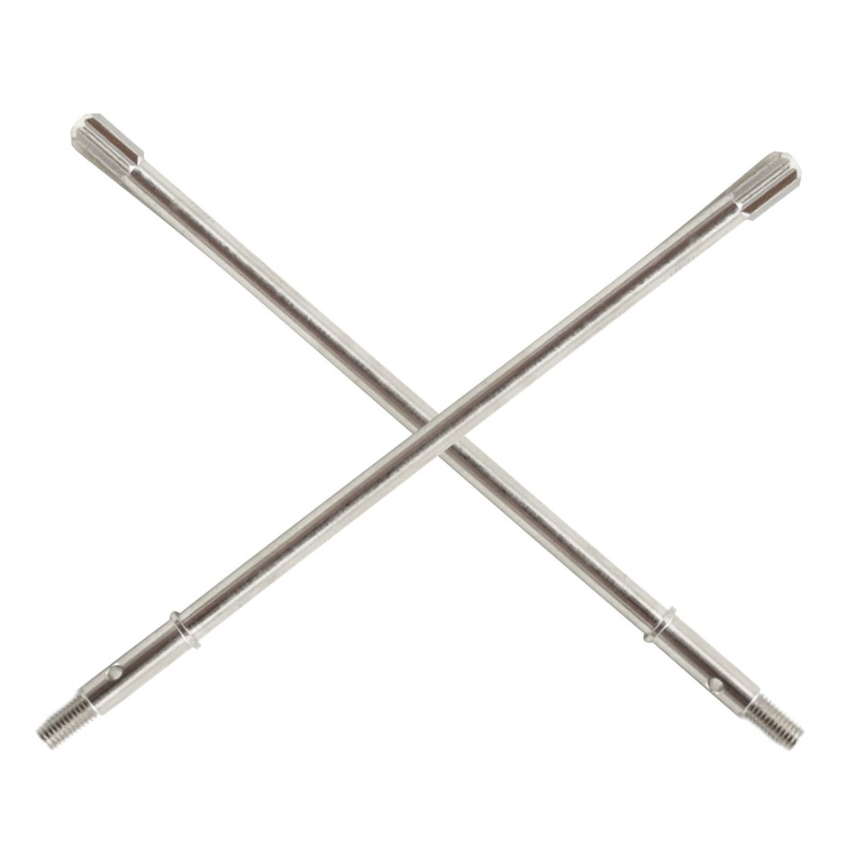 2Pcs Steel Rear Alex CVD Drive Shaft For Traxxas 1/7 RC Car UDR #8539 ...