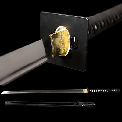 Hand Forge Japanese Samurai Sword 1095 Carbon Steel Ninja Battle Ready ...