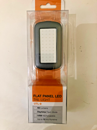 Serfas Flat Panel LED Bike Tailight - USB Rechargeable- NEW IN BOX ...