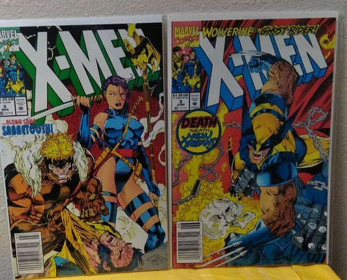 X-Men 6, 9, 1992 (First Appearance Of Birdie, Ghost Rider) Newsstands 8 ...