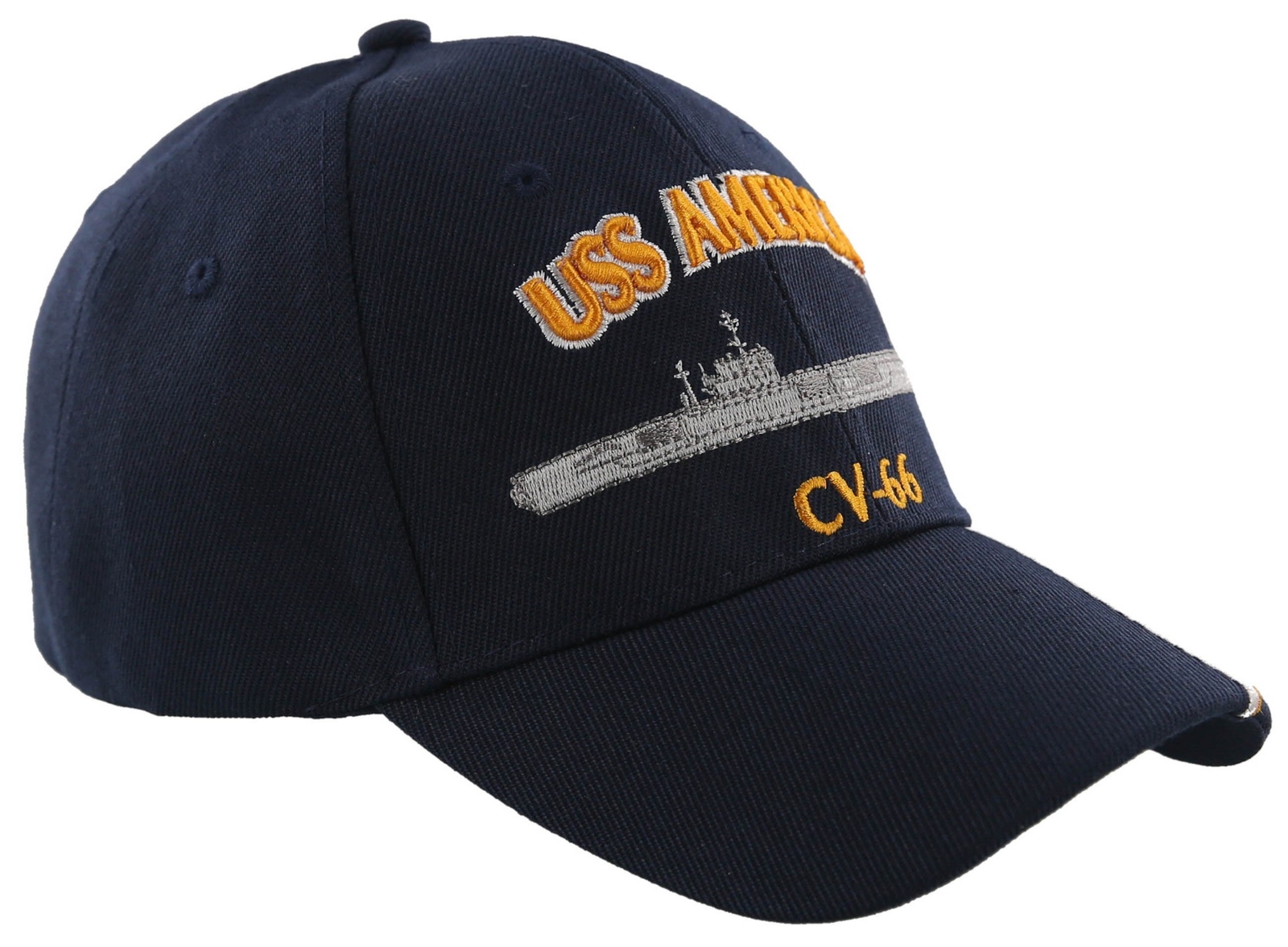NEW! US NAVY USN USS AMERICA CV-66 DON’T TREAD ON ME BALL CAP HAT NAVY ...