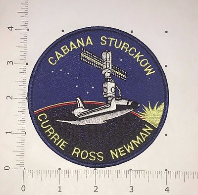 Shuttle Endeavor STS-88 Patch - NASA Cabana Sturckow Currie Ross Newman 1998 | eBay