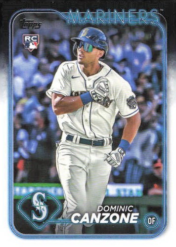 2024 Topps Series 1 Baseball Dominic Canzone #195 Rookie RC | eBay