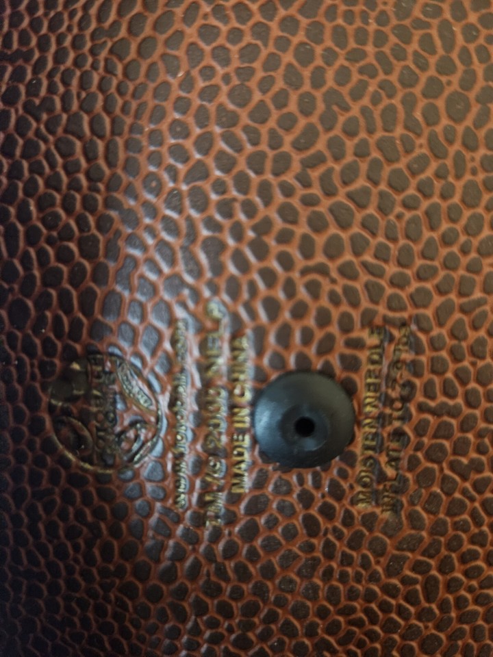 VINTAGE FOOTBALL,SUPER BOWL HISTORY BALL XXXV, JANUARY 28, 2001 ...