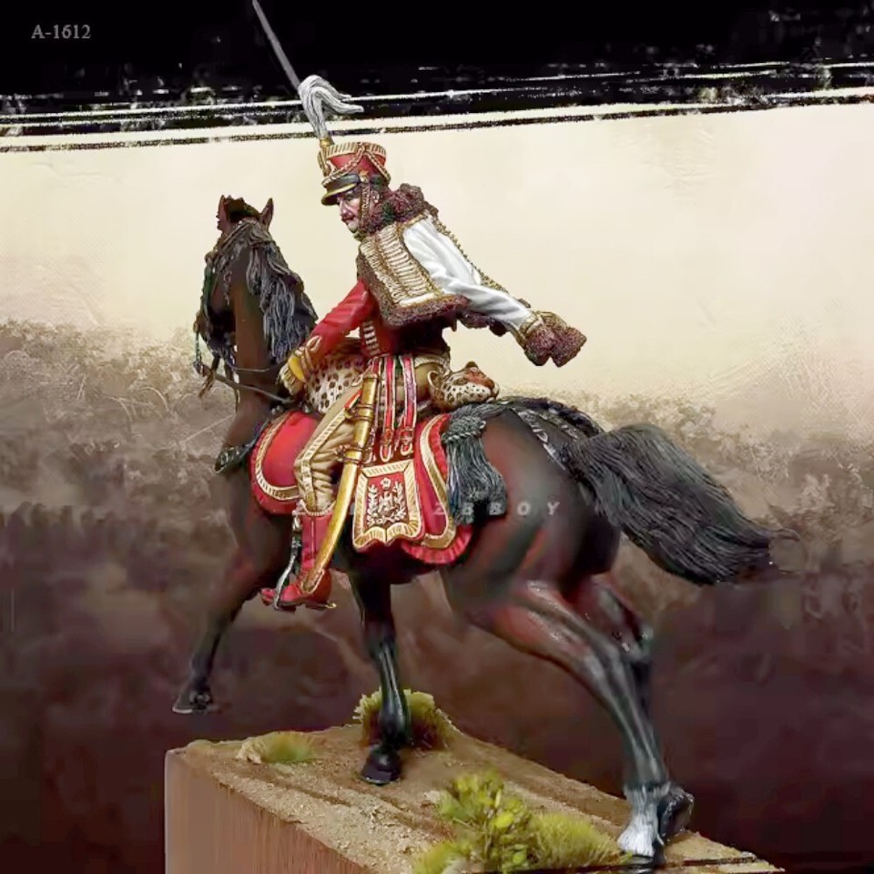 1/24 resin figures model Cavalry during the Napoleonic period ...