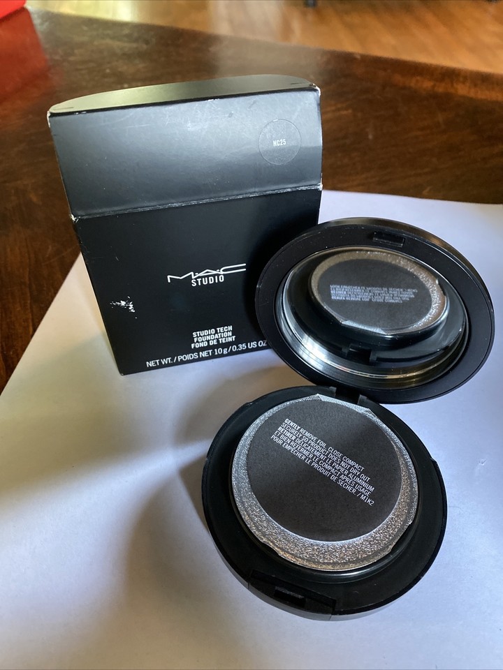 MAC Studio Tech Foundation Shade NC25 Full Size 0.35oz / 10g | eBay