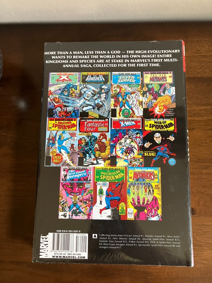 Evolutionary War Marvel Omnibus - Sealed - Brand New - Out Of Print | eBay