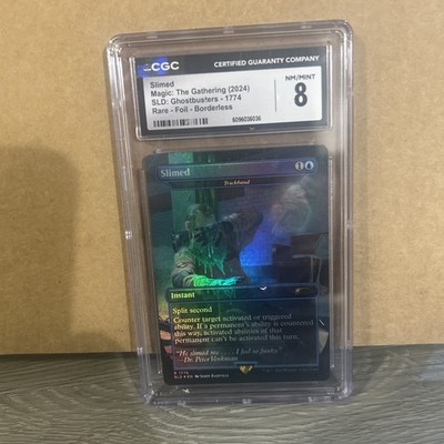 TRICKBIND Secret Lair Slimed Ghostbusters Foil Rare CGC 8 MTG ...