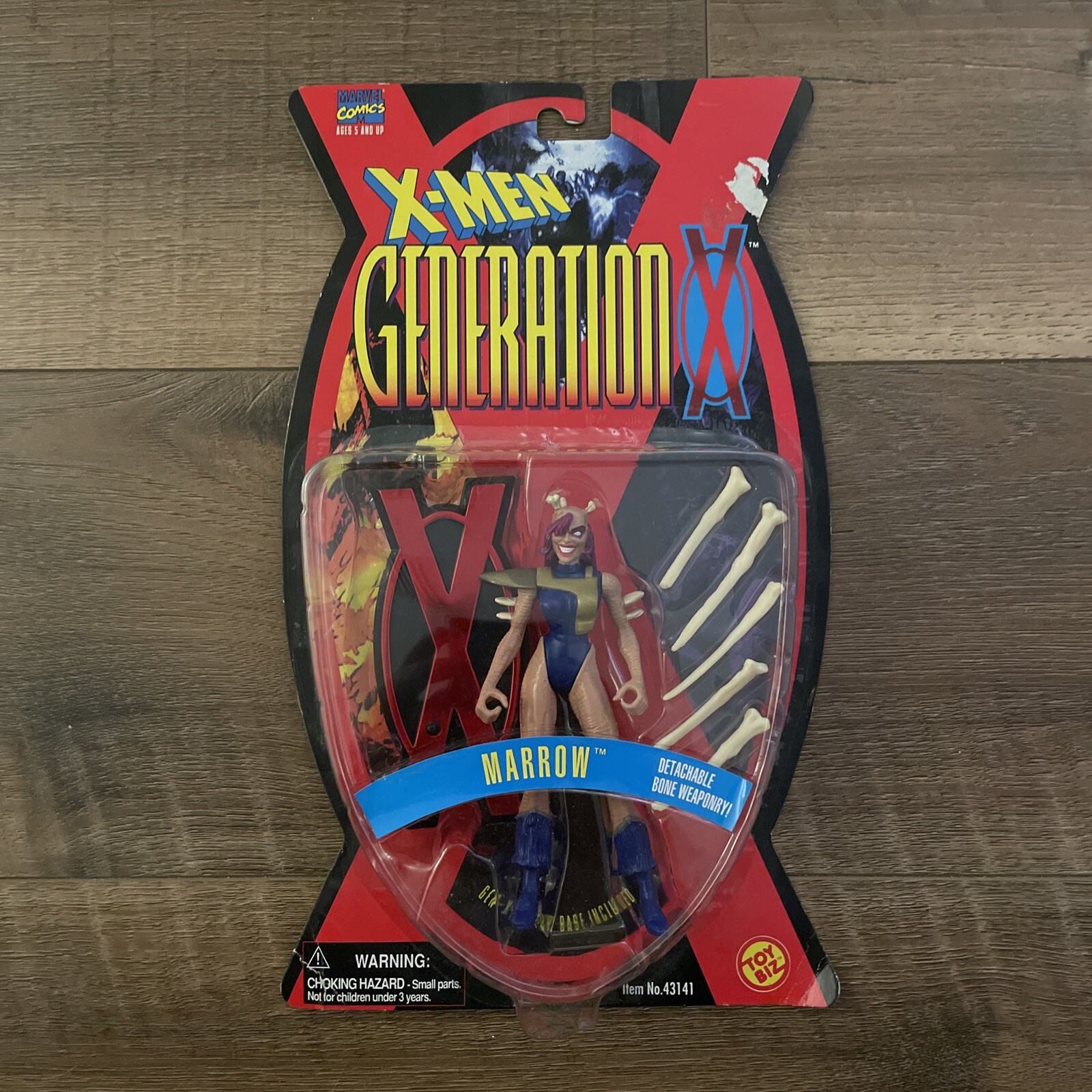MOC 1996 ToyBiz Marvel X-Men Generation X Marrow Bone Weaponry Action ...