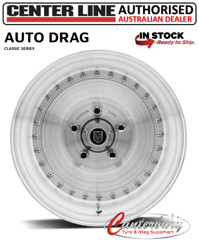 CENTERLINE 15" AUTO DRAG Wheels for Holden HQ WB HZ HJ Size 15x8.5J PCD ...