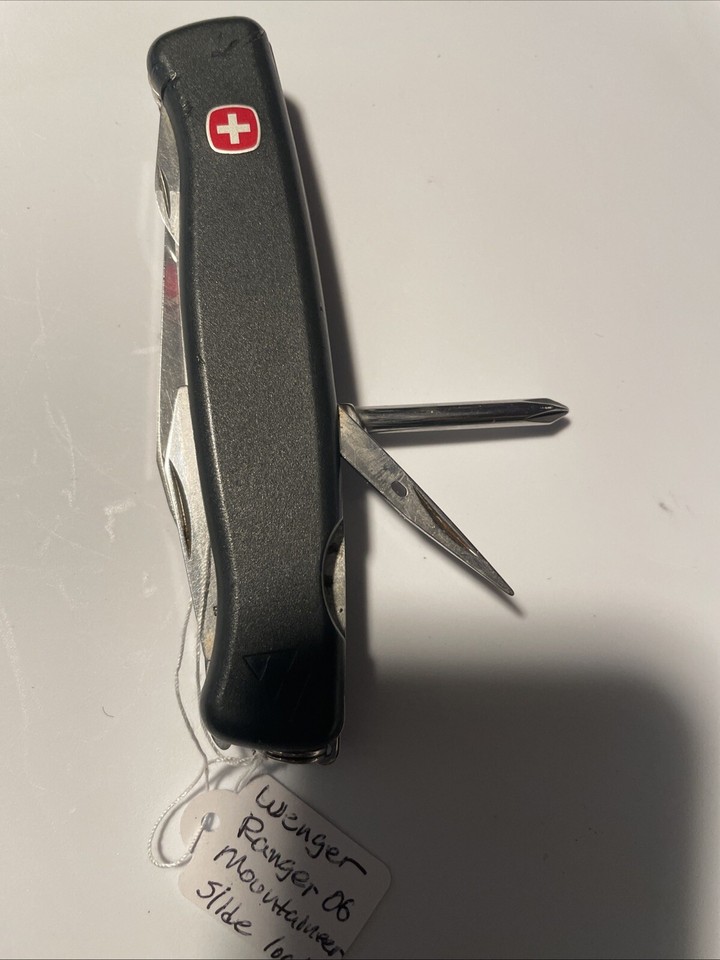 Wenger Ranger 06 Mountaineer Slide Lock Swiss Army Knife | eBay