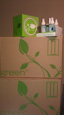 Case of WowGreen enviromental cleaner 5 Piece Trial Kits Wow Green 12 ...