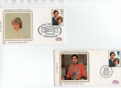 GB - First day covers (061) 1981 Royal Wedding Benham single stamp ...
