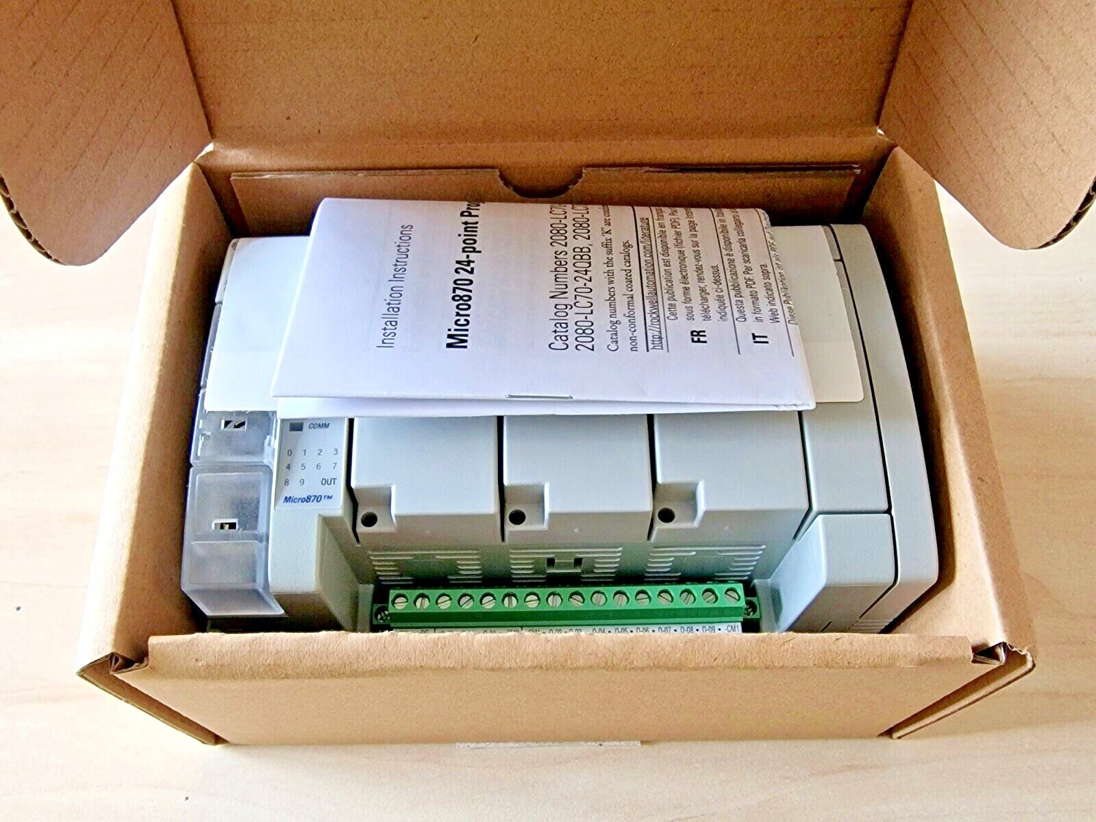 2080-LC70-24QBB Micro870 24 I/O EtherNet/IP controller | eBay