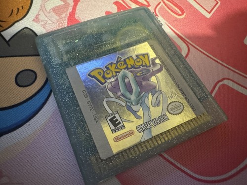 Pokemon: Crystal Version (Game Boy Color, 2001) AUTHENTIC! 45496731472 ...
