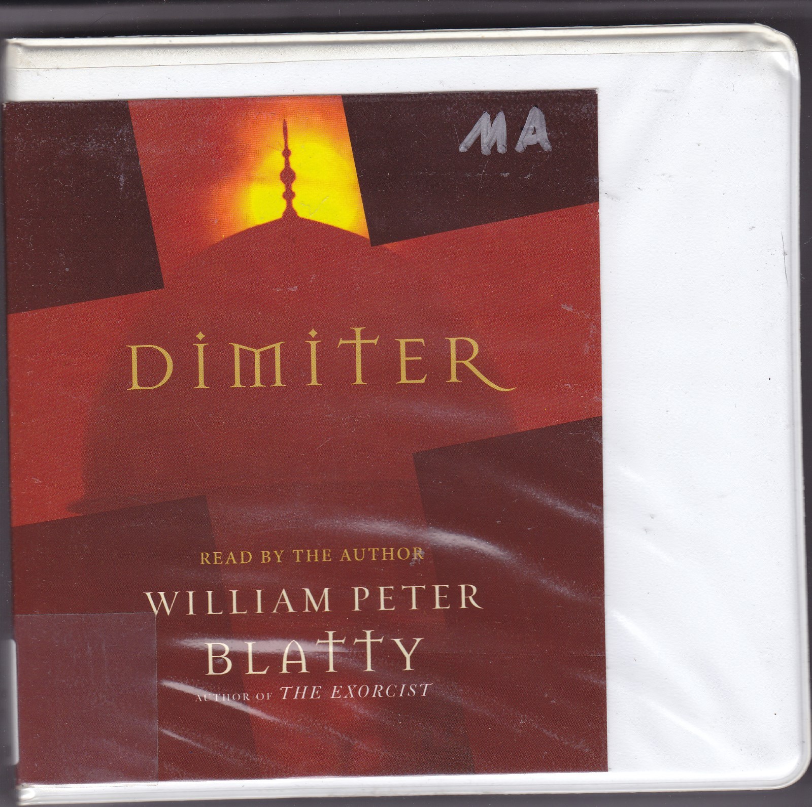 Dimiter by William Peter Blatty (2010, CD, Unabridged) Murder Suspense ...