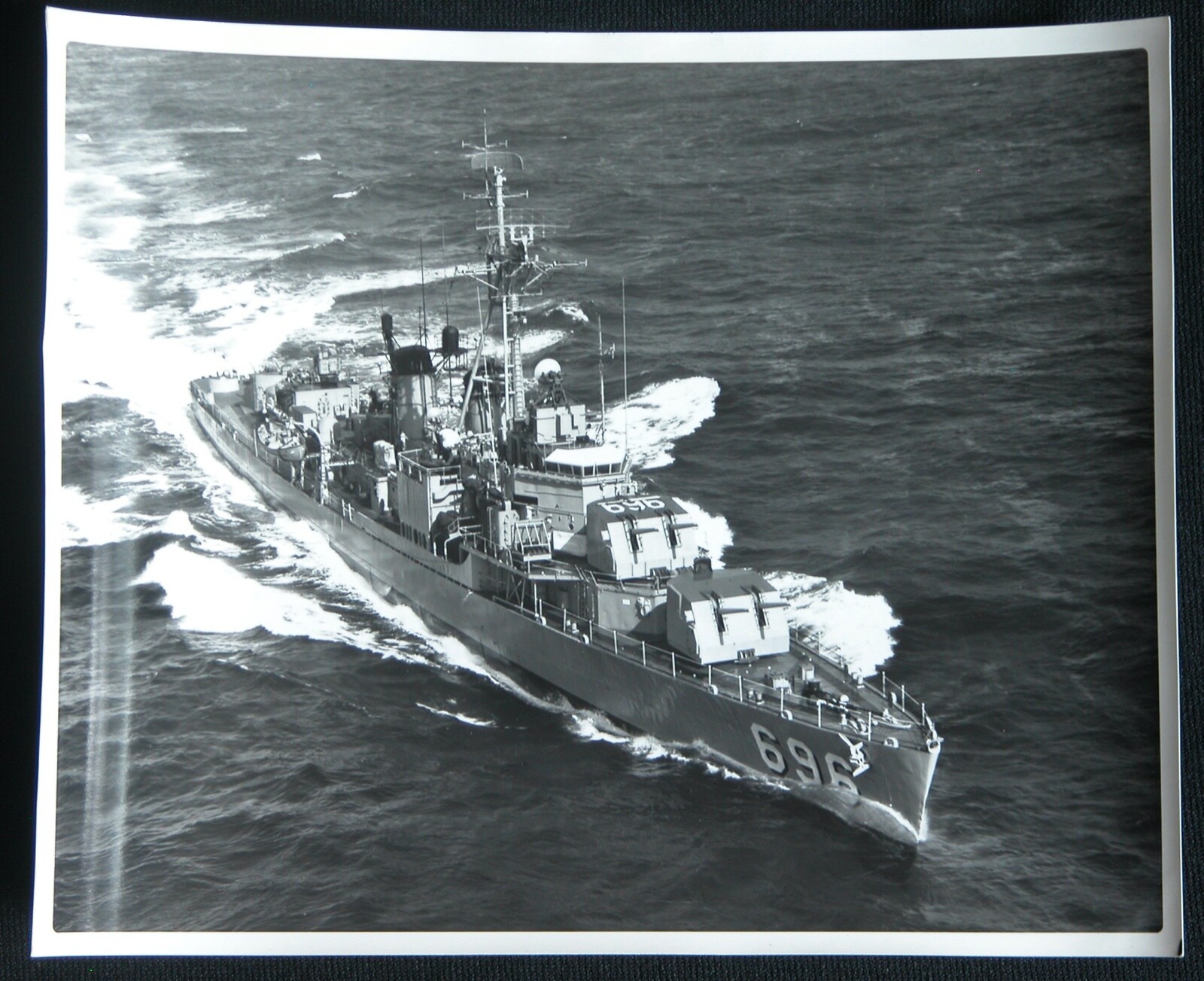 Vtg 1960s USS ENGLISH (DD-696) Navy Ship Destroyer Photograph Press ...