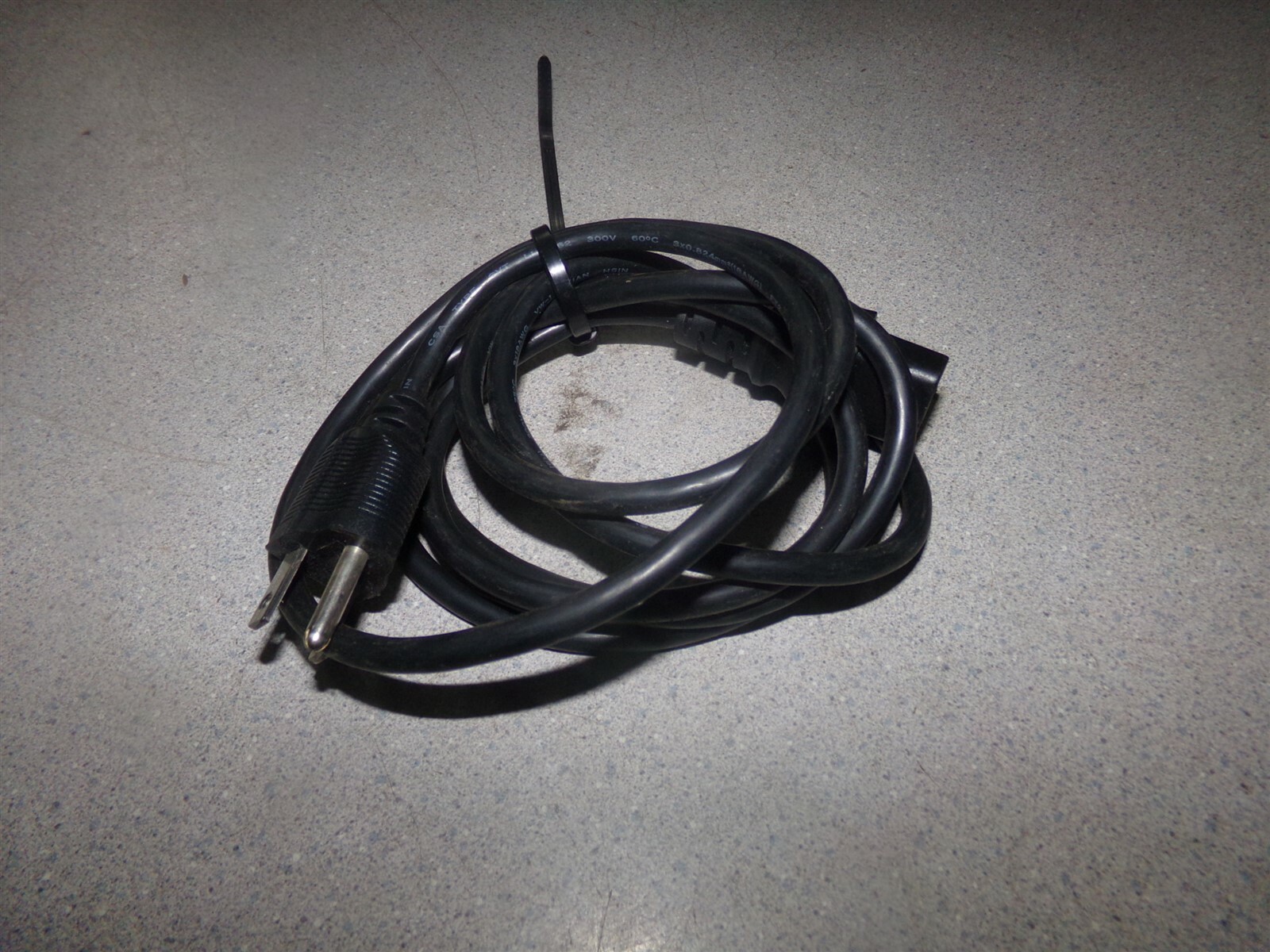 Huan Hsin HS-4 Power Cord E158097-H 10A125V E153206 300V 3x18AWG | eBay