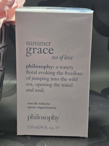 Philosophy Summer Grace Sea Of Love Eau De Toilette Spray 120ml Sealed ...