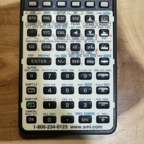 SMi SCE V7 Standard Cogo Card Version 7 & Overlay for the HP 48GX | eBay