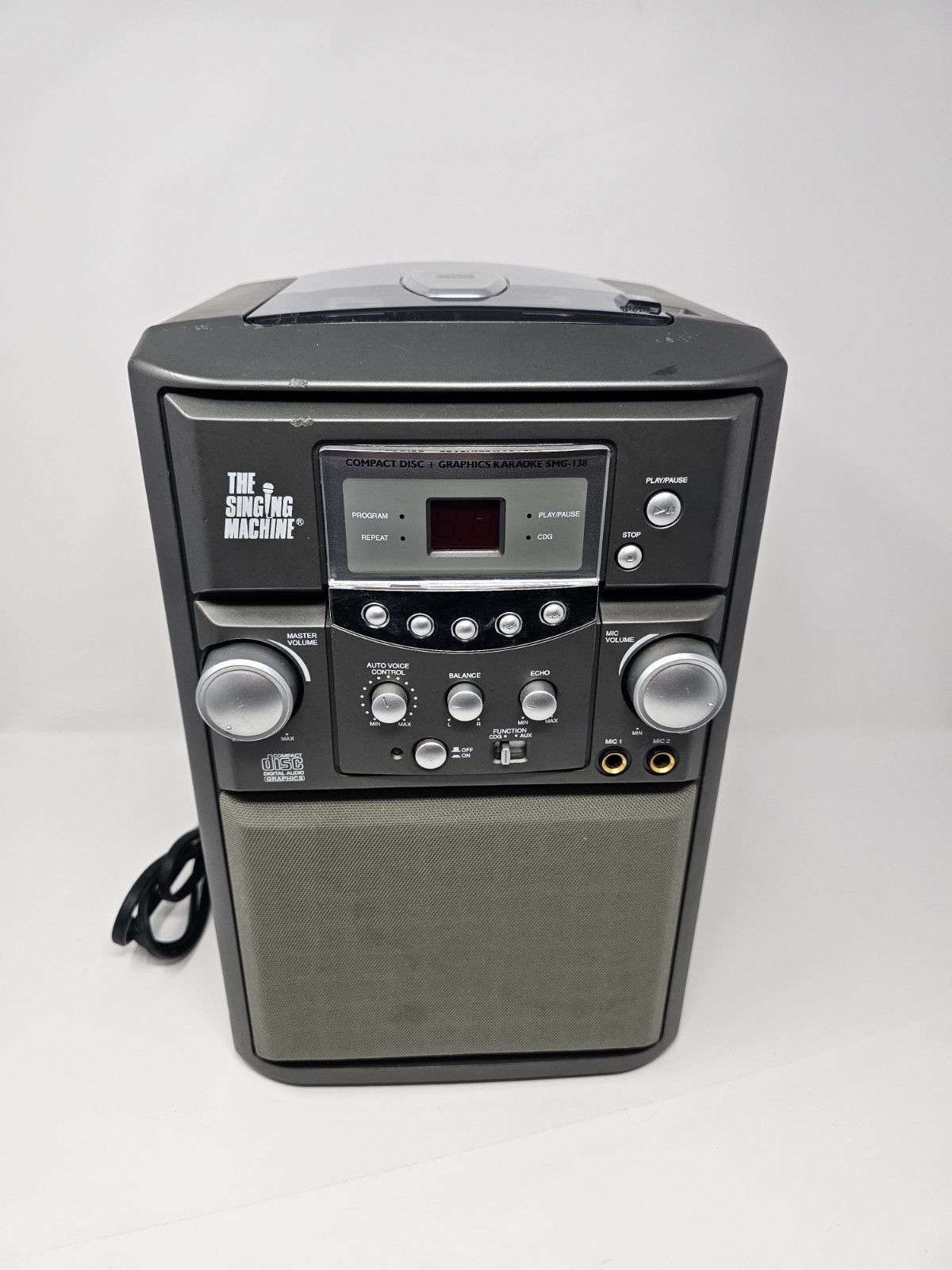 The Singing Machine - CDG Karaoke Machine w/ 13 Karaoke CD's Model SMG ...