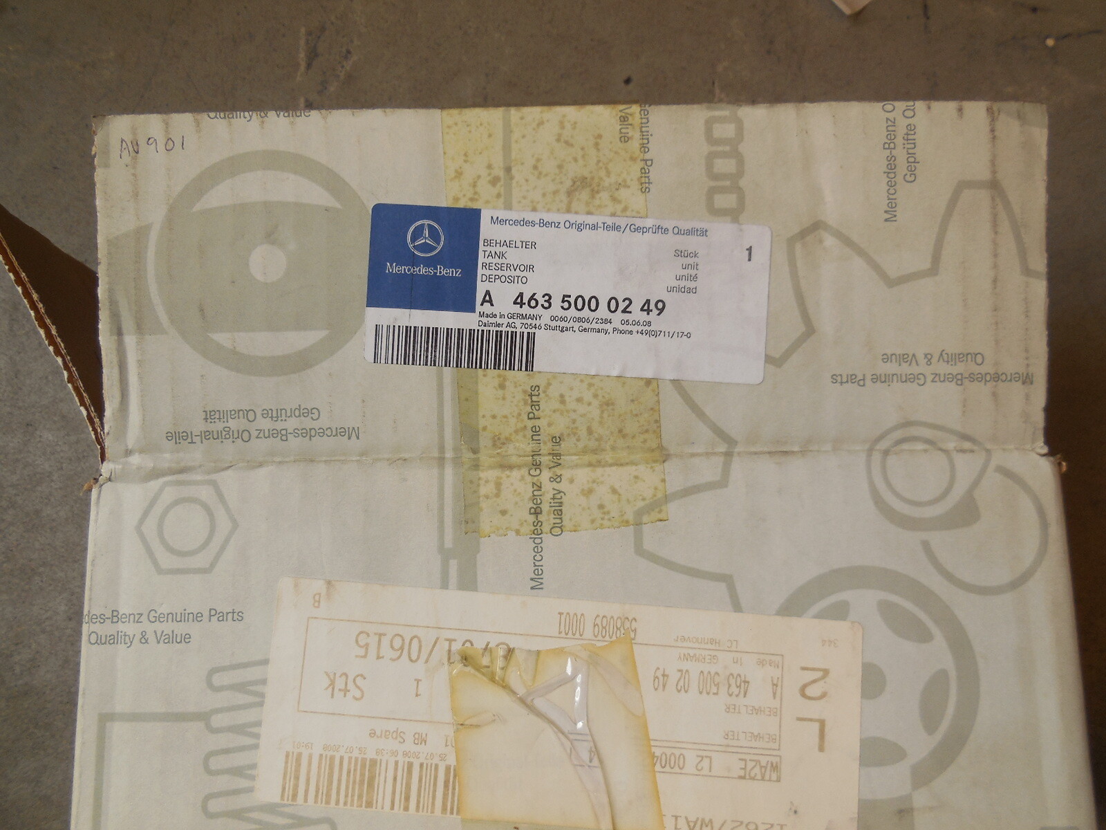 Mercedes W461 W463 Receiver Dryer NEW A4635000249 GENUINE | eBay