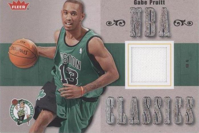 2007-08 Fleer - Nba Classics Memorabilia Gabe Pruitt #TT-GP (MEM, RC ...