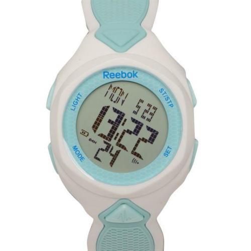 Reebok Heart Rate Monitor Watch Workout HR Gym White Blue RRP£175 | eBay UK