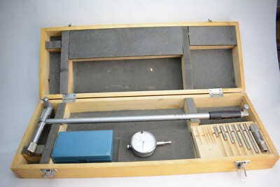 MHC DIAL BORE GAGE 6.4 - 10" .0005 graduations Roller Style Long Reach ...