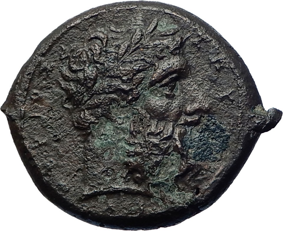 Syracuse in Sicily 344BC Timoleon Zeus Eleutherios Ancient Greek Coin ...