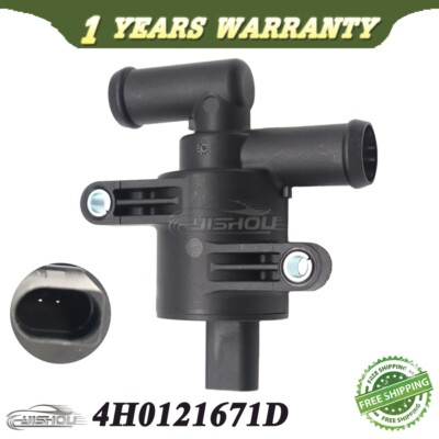 HVAC Electric Heater Control Valve Fit ِAudi VW 2011-2018 4H0121671D ...