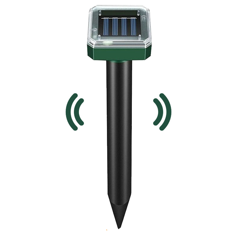 Ultrasonic Solar Cat Dog Repellent Fox Pest Scarer Deterrent Repeller ...