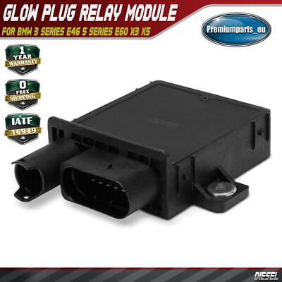 Glow Plug Relay Control Module Unit for BMW 3 Series E46 E90 5 Series ...