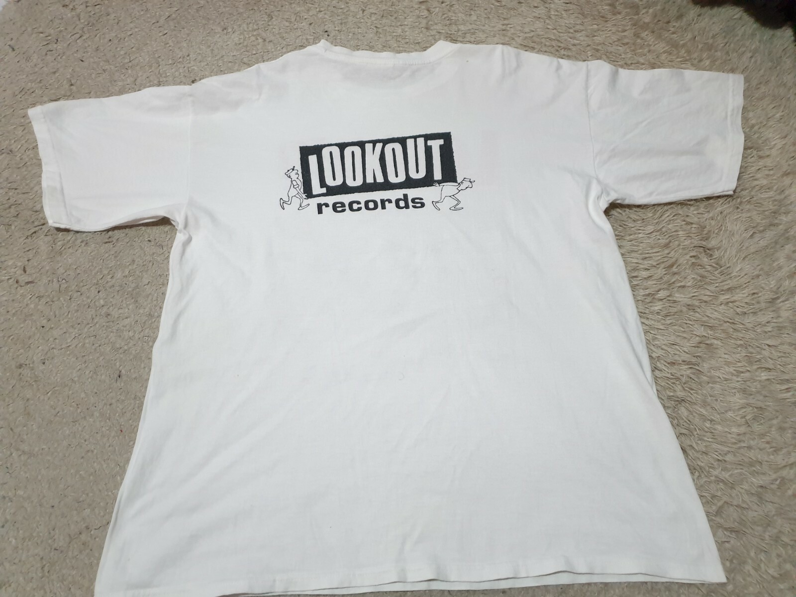 Rare Vintage Lookout Records T Shirt Crimpshrine Gree… - Gem